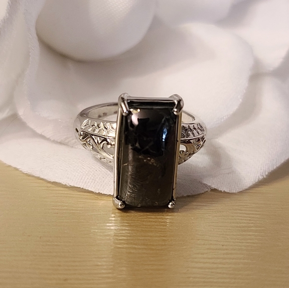 Karis Collection | Jewelry | Nwt Karis Matrix Silver Shungite Platinum ...